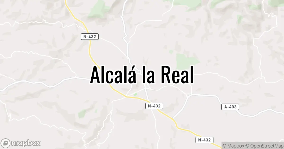 Calendario de Carreras cerca de Alcalá la Real 2026-2027