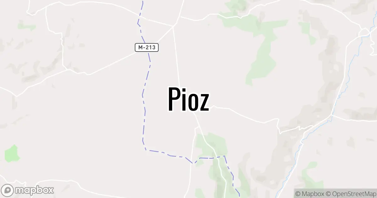Běžecká termínovka – Pioz a okolí 2026-2027